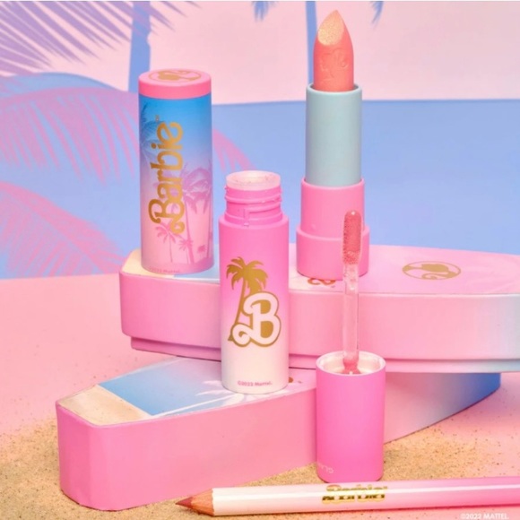 Barbie | Makeup | Barbie X Glamlite Lip Kit Out Of Office | Poshmark